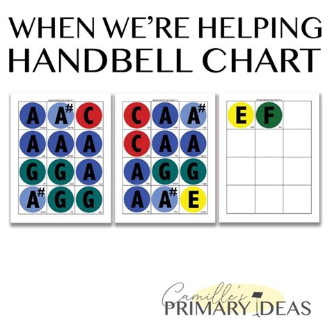 When Were Helping Handbell Chart Camilles Primary Ideas