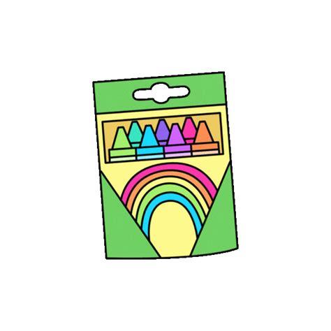 Crayons Sticker Find And Share On Giphy