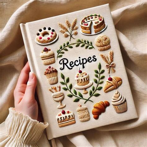 Custom Hand Embroidered Notebook Handmade Fabric Notebook Custom Diary Daisy Notebook Fabric