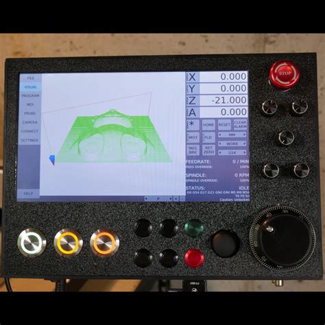 Touchscreen Control Panel For Grbl