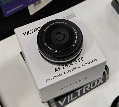 Viltrox Af 28mm F 4 5 Fe Chip Ultra Thin Pancake Lens Now Available Almost Sold Out Photo