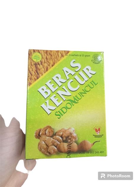 Beras Kencur Sidomuncul Isi 5 Sachet Lazada Indonesia