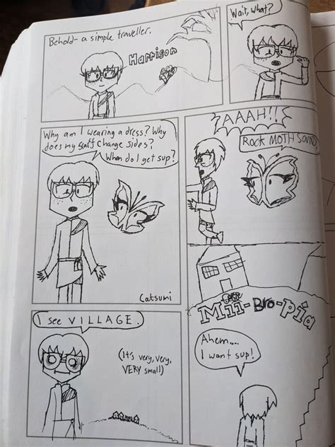 First 2 Pages Of Mii Bro Pia Fandom