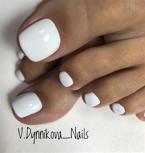 White Toe Nail Polish White Gel Nails Gel Toe Nails Toe Nail Color