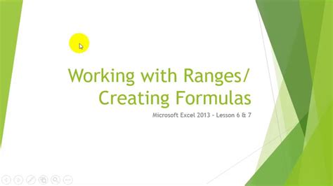 Excel 2016 Lesson 7 YouTube