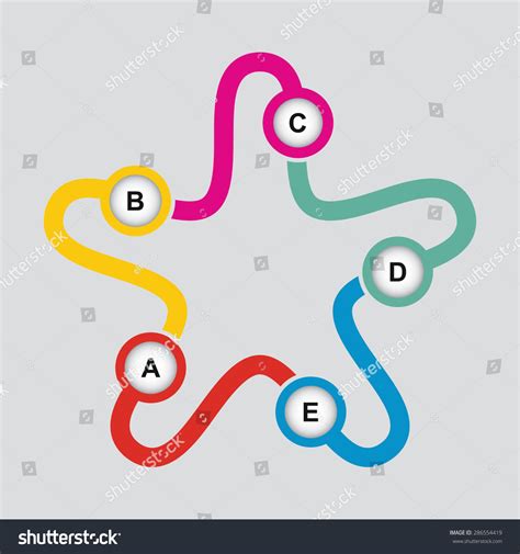 Graph Flow Diagram Illustration Copy Paste Vector De Stock Libre De