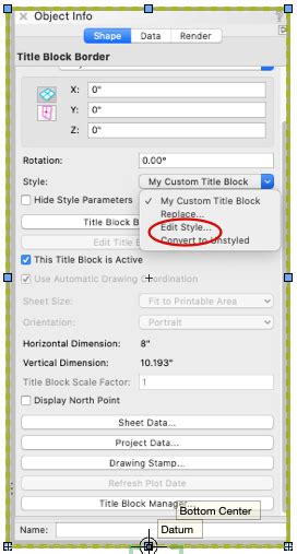 Title Block Problems Troubleshooting Vectorworks Community Board