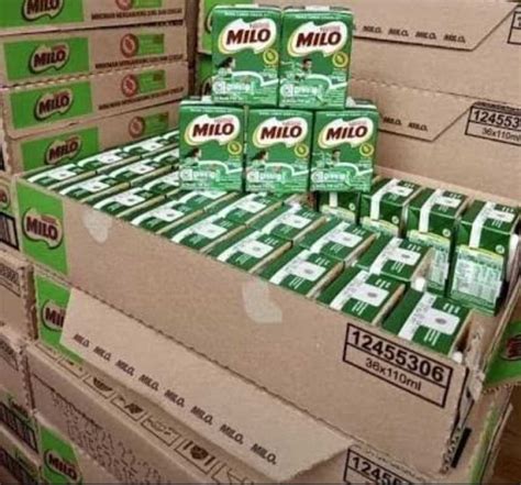 Jual Milo Kotak Activ Go UHT Ml Dus Pcs Susu Kotak Coklat Susu Milo Kotak Coklat