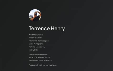 Terrence Henry Photography