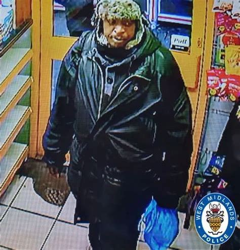 Soho Road Bus Stop Sex Attack As Police Issue Picture Of Man They Want