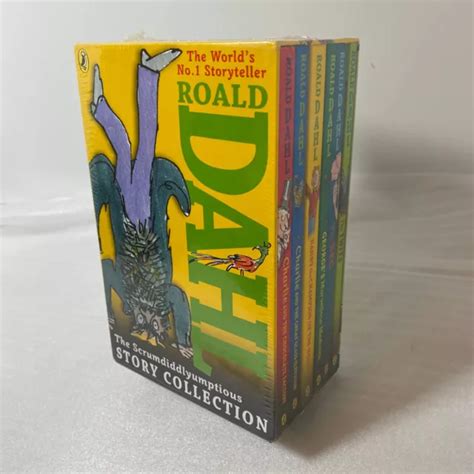 Roald Dahls Scrumdidlyumptious Story Collection Brand New Sealed
