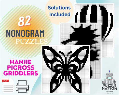 Nonogram Puzzle Printable Nonogram Puzzle Pic A Pix Game Paint By Numbers Game Etsy Nonogram Puzzle Printable Nonogram Puzzle Pic A Pix Game Paint By Numbers Game Etsy