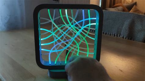 Transmit Your Gaze To This Fiber Optic Led Lamp Hackaday