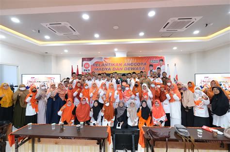 Lagi Ratusan Anggota Pelopor Dilantik Ketua PKS Jatim Perjuangan