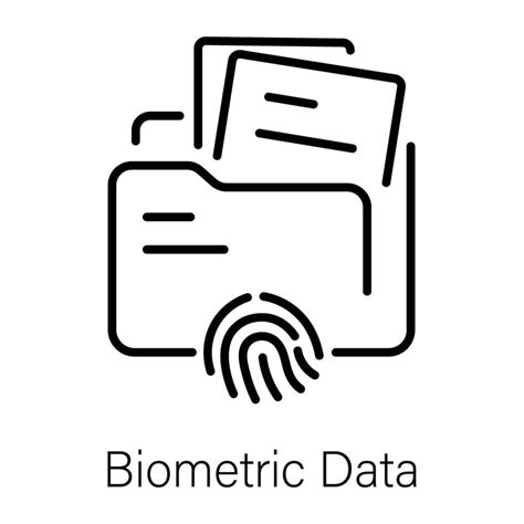 Trendy Biometric Data 44822273 Vector Art At Vecteezy