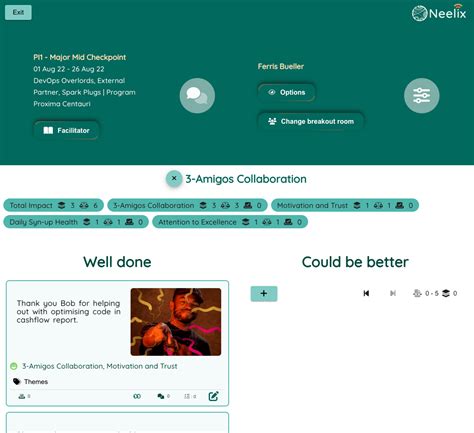 Agile Retrospectives Guide Neelix Platform