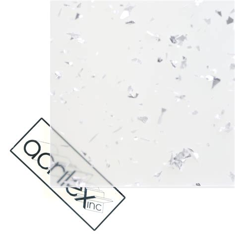 Acriglas® Celebration Glitter Frost Acrylic Sheet Acrilex