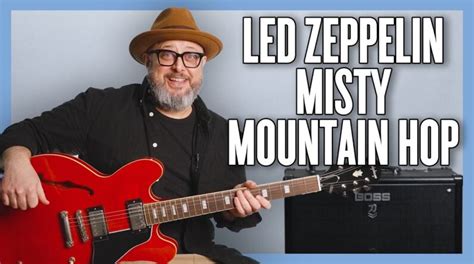 Led Zeppelin Misty Mountain Hop Guitar Lesson Tutorial Electric