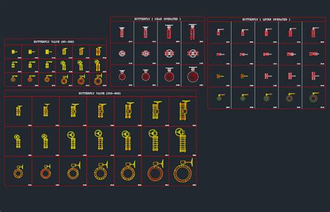 Butterfly Valves Cad Block Cad Blocks Hub For Industrial Design