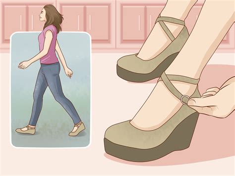 3 Simple Ways To Wear Wedges Wikihow