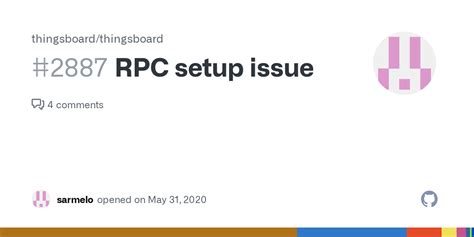 Rpc Setup Issue · Issue 2887 · Thingsboardthingsboard · Github