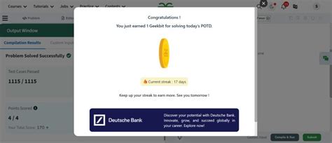 Sreeja Gandla On Linkedin Day17 Geekstreak2024 Deutschebank