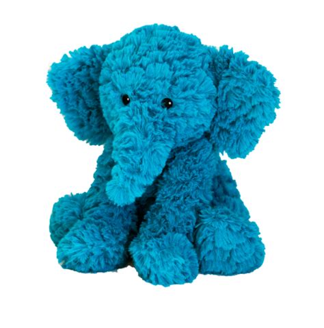 Eléphant bleu Soframar Bouillotte peluche