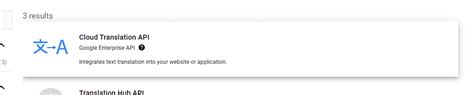 Как получить ключ от Google Translate API за 5 минут
