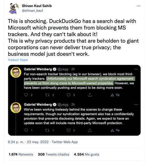 El navegador DuckDuckGo no sería tan privado como se dice Infobae