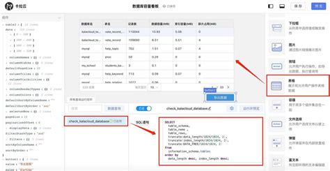 如何查看 MySQL 数据库容量大小表容量大小索引容量大小找到占用空间最大的表 卡拉云 SegmentFault 思否