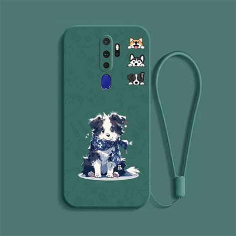 เคส Oppo A9 A5 2020 สุนัขต้อน การ์ตูน คอลลี่ กันกระแทก เคสนิ่ม ซิลิโคน