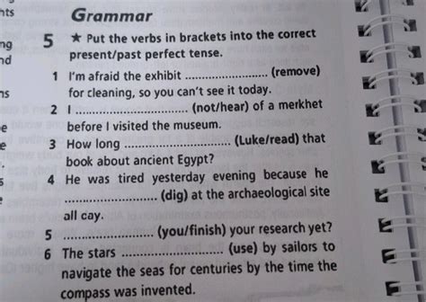 5 Put The Verbs In Brackets Into The StudyX