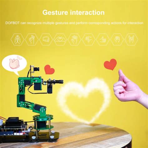 DOFBOT AI Vision Robotic Arm With ROS Robokit
