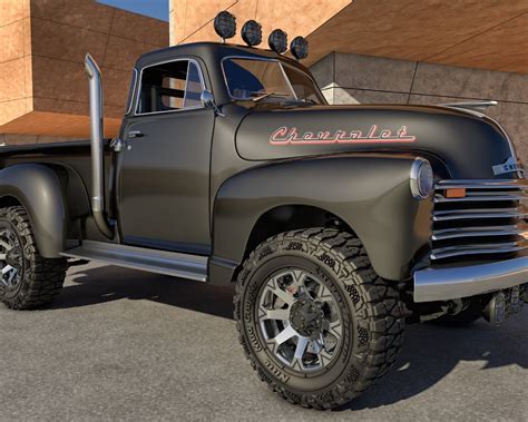 Classic 4x4 Truck Wallpaper
