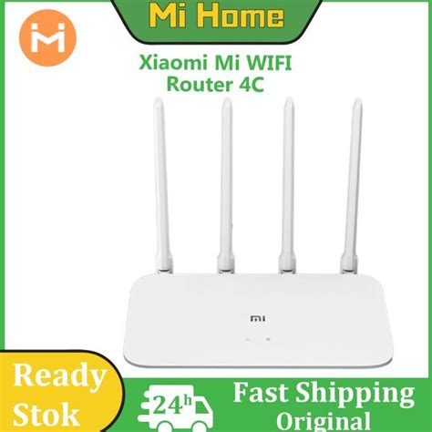Jual Xiaomi Mi WiFi Router 4C Smart APP Control Repeater Wireless Routers Shopee Indonesia