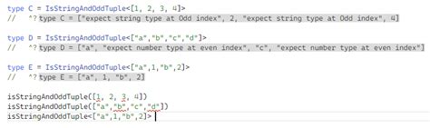 typescript array with different type when index is odd or even