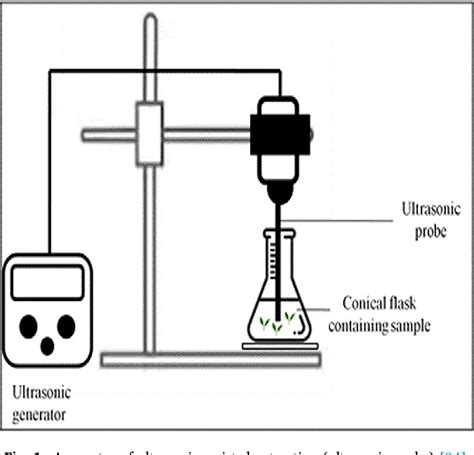 Figure 1 From Ultrasonic Assisted Extraction To Enhance The Recovery Of
