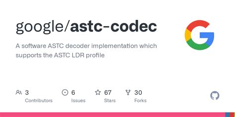 Github Google Astc Codec A Software Astc Decoder Implementation Which Supports The Astc Ldr