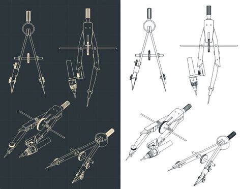 Compass Drawing Tool Vector Images Over 9300