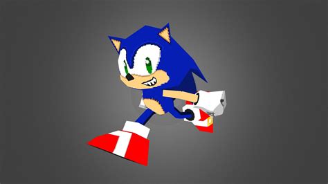 Sonic 3d Model