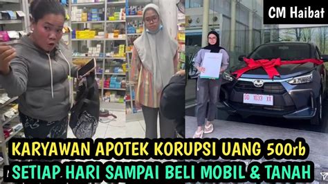 Viral Karyawan Apotek Terciduk Korupsi Uang 500 Ribu Setiap Hari sampai ...