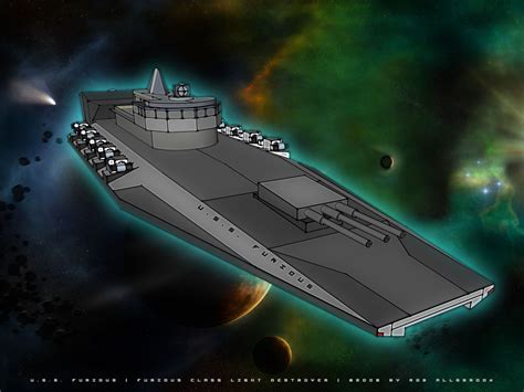 Furious Class Destroyer — Scifi