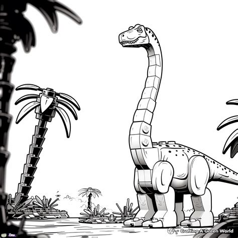 Lego Jurassic World Coloring Dinosaur Drawing Coloring Page Lego Video