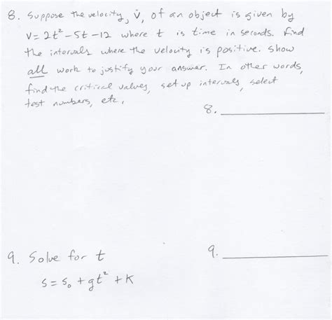 Solved Suppose The Velocity V Of An Object Is Given By Chegg