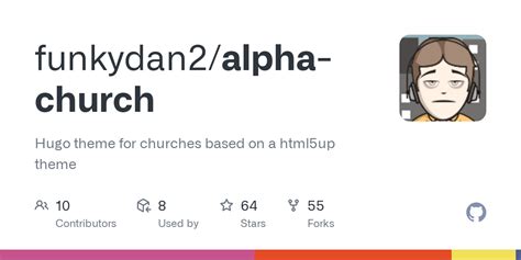 Github Funkydan2alpha Church Hugo Theme For Churches Based On A Html5up Theme