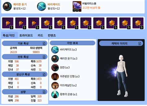 로스트아크 인벤 유물 아르카나 세팅 문제점있다면 봐주세요 로스트아크 인벤 아르카나 게시판