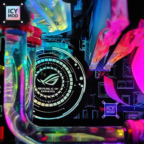 Rgb 그림 하단 Pc 케이스 조명 서클 장난감 기본 A Rgb 섀시 패널 5v3pin Sync Aura 게이머 모드 Argb 플레이트 사용자 정의 Diy 잡다구리 지식창고