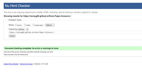 GitHub TonnyG Rock Paper Scissors