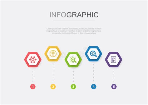Business Process Implement Analyze Stock Vector Illustration Of