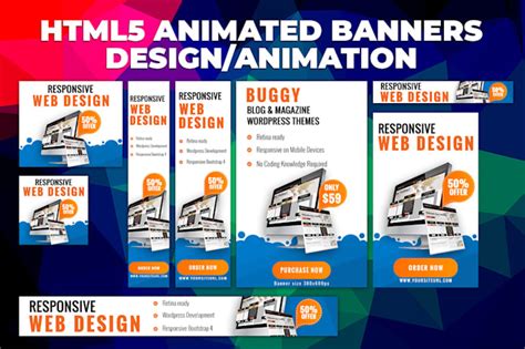 Create Html5 Animated Banners Design And Animation By Mrizwanmmc Fiverr